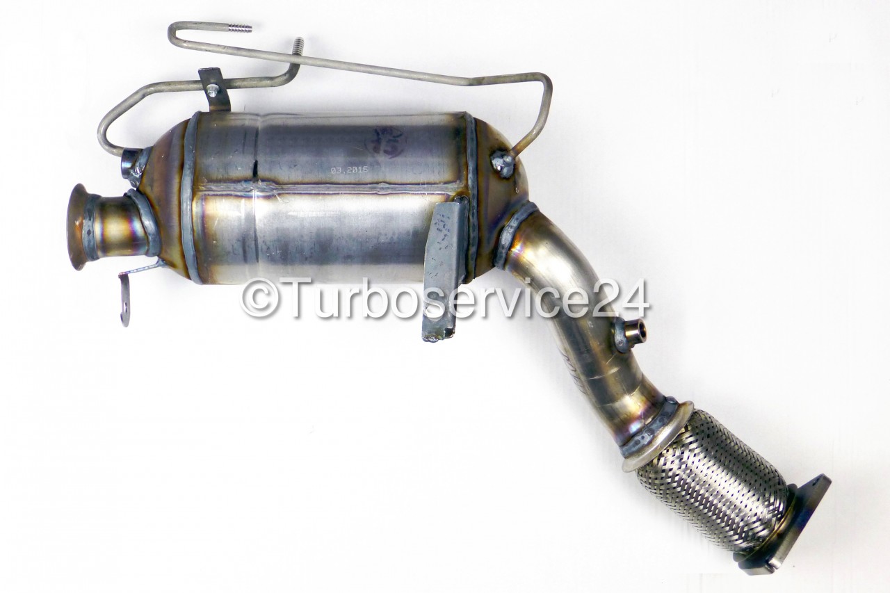 New DPF diesel particulate filter for VW Touareg 2.5 R5 TDI (7LA, 7L6 ...